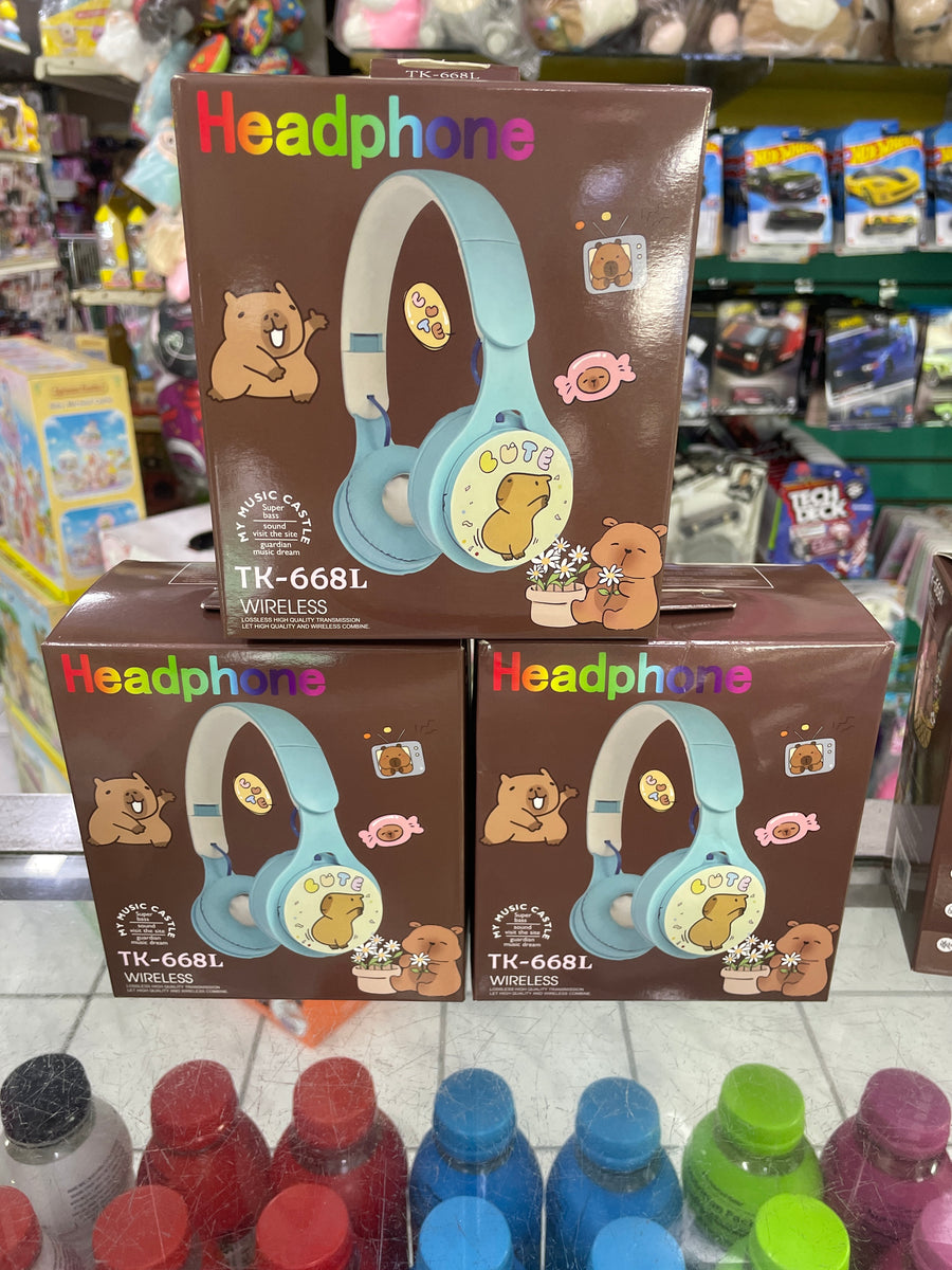 Audífonos Bluetooth Capibara – Party Time #2