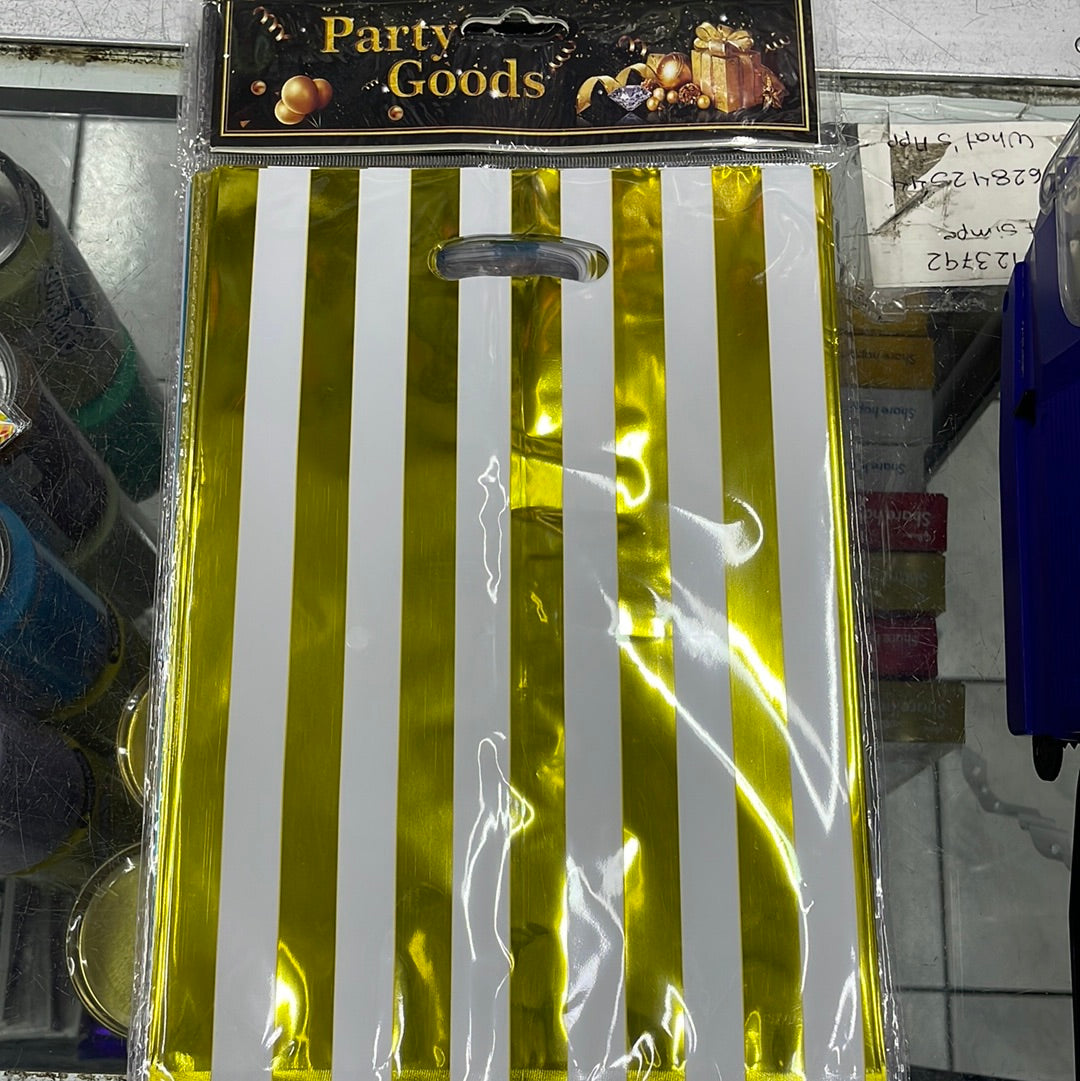 Bolsas para confites metálicas – Party Time #2
